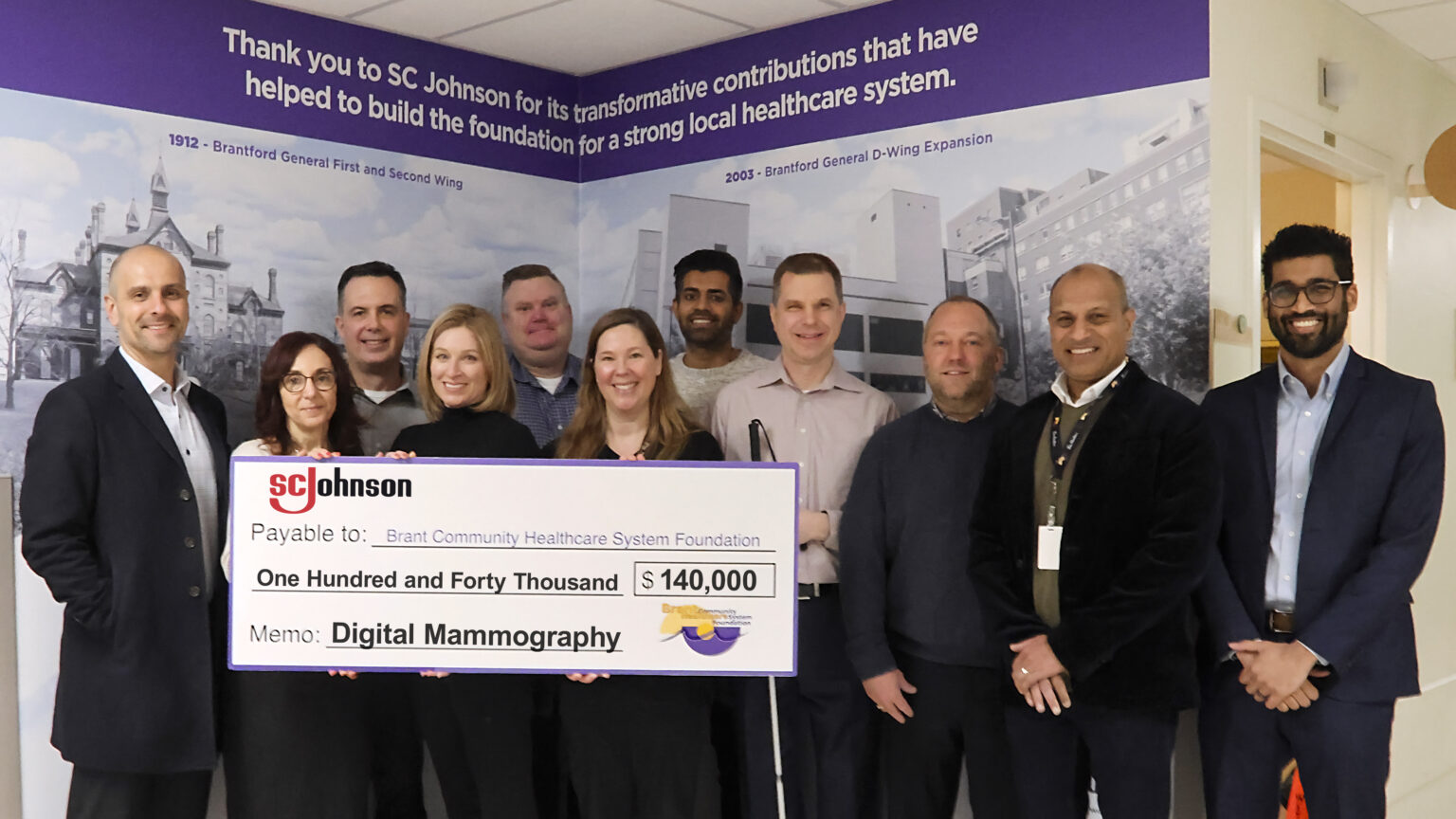 SC Johnson Supports Digital Mammography – Brant Community Healthcare ...